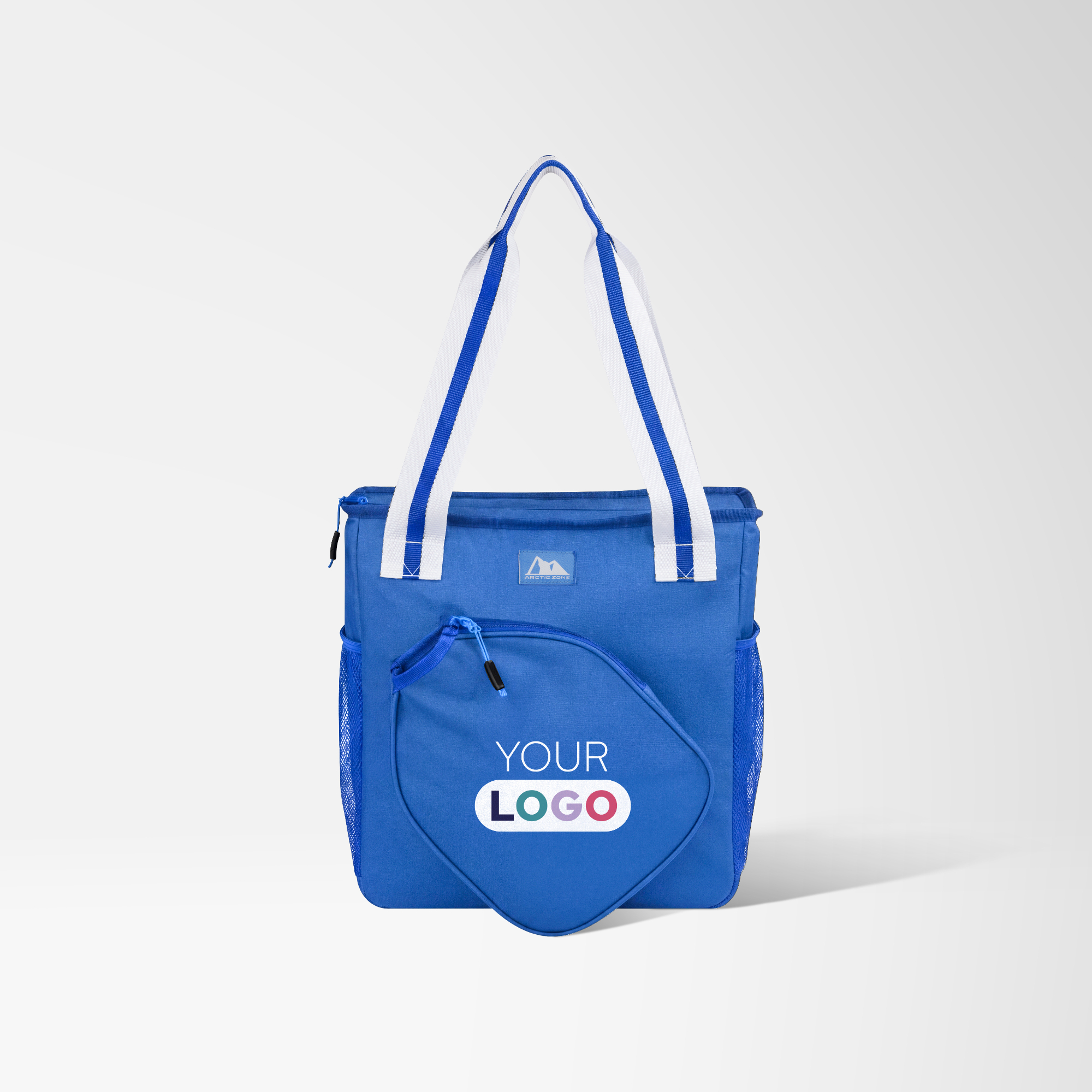 Custom Full Color Arctic Zone® 20-Can Pickleball Cooler Tote Bag | Pens.com